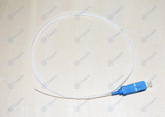 0.9MM Simplex SC SM Pigtail , SC UPC Pigtail With Inner Ceramic Ferrule