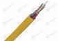 Indoor Fiber Optic Cable 12-144 Cores Sub Grouping Tight Buffer With Outer Jacket PVC / LSZH