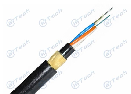 ADSS All Dielectric Fiber Cable , Self Supported Central Loose Tube Outdoor Optical Cable